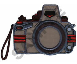 CAMERA Embroidery Design | EmbroideryDesigns.com