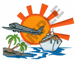 TRAVEL Embroidery Design | EmbroideryDesigns.com