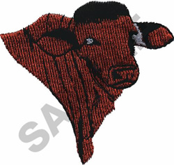BRAHMA HEAD Embroidery Design | EmbroideryDesigns.com