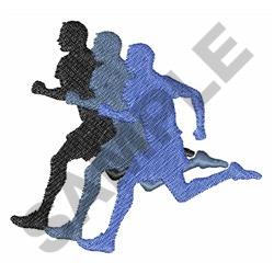 MALE RUNNER Embroidery Design | EmbroideryDesigns.com