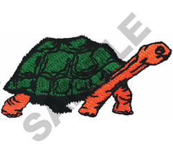 TORTOISE Embroidery Design | EmbroideryDesigns.com