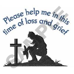 LOSS AND GRIEF Embroidery Design | EmbroideryDesigns.com