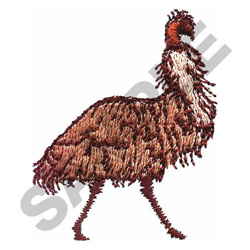 EMU Embroidery Design | EmbroideryDesigns.com