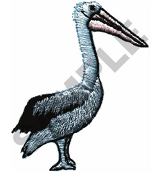 PELICAN Embroidery Design | EmbroideryDesigns.com
