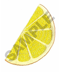 LEMON SLICE Embroidery Design | EmbroideryDesigns.com