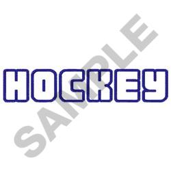 OPEN HOCKEY LETTERS Embroidery Design | EmbroideryDesigns.com