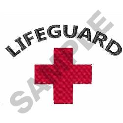 LIFEGUARD Embroidery Design | EmbroideryDesigns.com