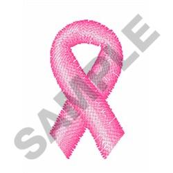 MINI AWARENESS RIBBON Embroidery Design | EmbroideryDesigns.com