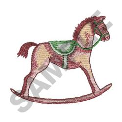 ROCKING HORSE Embroidery Design | EmbroideryDesigns.com