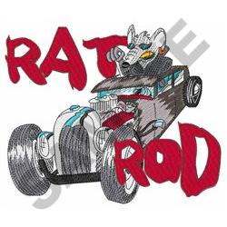 RAT ROD Embroidery Design | EmbroideryDesigns.com