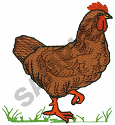 HEN Embroidery Design | EmbroideryDesigns.com