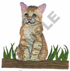 KITTEN Embroidery Design | EmbroideryDesigns.com
