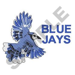 Blue Jays Embroidery Design | EmbroideryDesigns.com