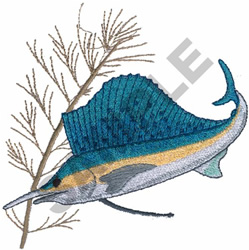 SAILFISH Embroidery Design | EmbroideryDesigns.com