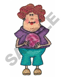 LADY Embroidery Design | EmbroideryDesigns.com