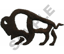 BUFFALO Embroidery Design | EmbroideryDesigns.com