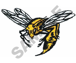 YELLOW JACKET Embroidery Design | EmbroideryDesigns.com