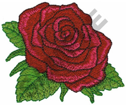 RED ROSE Embroidery Design | EmbroideryDesigns.com