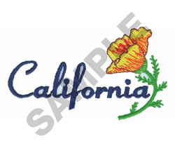 California Embroidery Design | EmbroideryDesigns.com