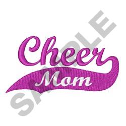 CHEER MOM Embroidery Design | EmbroideryDesigns.com