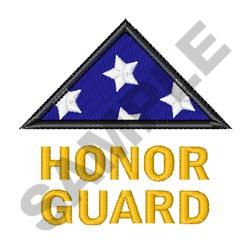 HONOR GUARD FLAG Embroidery Design | EmbroideryDesigns.com