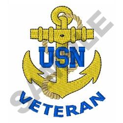 USN VETERAN Embroidery Design | EmbroideryDesigns.com