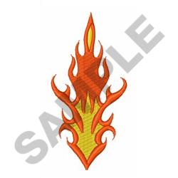FLAMES Embroidery Design | EmbroideryDesigns.com