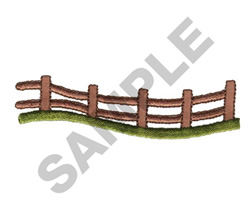 FENCE Embroidery Design | EmbroideryDesigns.com