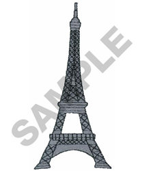 EIFFEL TOWER Embroidery Design | EmbroideryDesigns.com