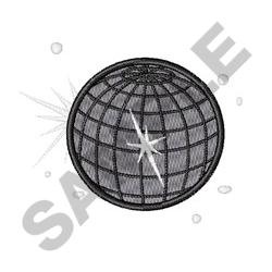 Disco Ball Embroidery Design | EmbroideryDesigns.com