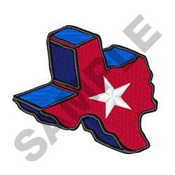 TEXAS STATE. Embroidery Design | EmbroideryDesigns.com