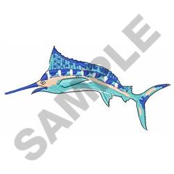 BLUE MARLIN Embroidery Design | EmbroideryDesigns.com