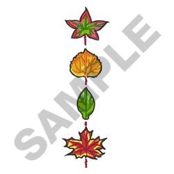 Free FALL LEAVES BORDER Embroidery Design | EmbroideryDesigns.com