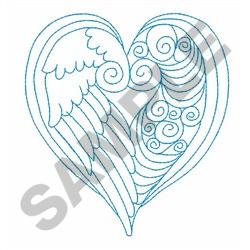 HEART LINEWORK Embroidery Design | EmbroideryDesigns.com