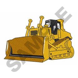 Bulldozer Embroidery Design | EmbroideryDesigns.com