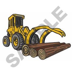 Logging Loader Embroidery Design | EmbroideryDesigns.com