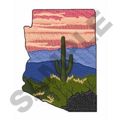 Arizona State Embroidery Design | EmbroideryDesigns.com