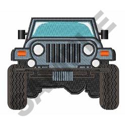 Jeep Front Embroidery Design | EmbroideryDesigns.com