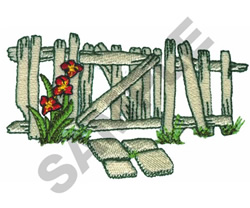FENCE Embroidery Design | EmbroideryDesigns.com