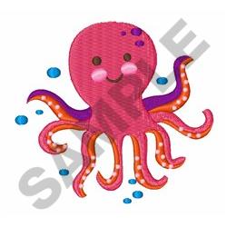 Octopus Embroidery Design | EmbroideryDesigns.com