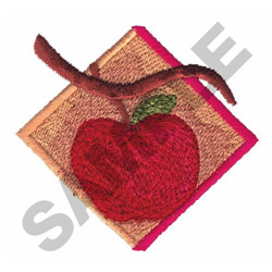 Free APPLE Embroidery Design | EmbroideryDesigns.com