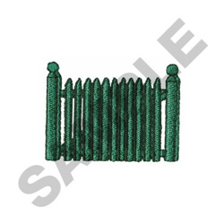 FENCE Embroidery Design | EmbroideryDesigns.com