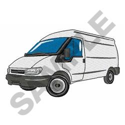 Delivery Van Embroidery Design | EmbroideryDesigns.com
