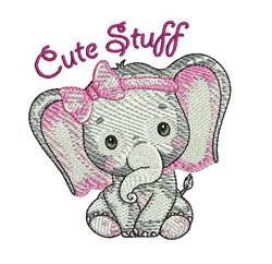 CUTE STUFF Embroidery Design | EmbroideryDesigns.com