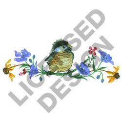 CHICKADEE Embroidery Design | EmbroideryDesigns.com