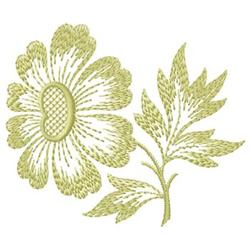 Daisy Embroidery Design | EmbroideryDesigns.com