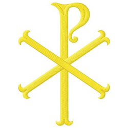Chi Rho Embroidery Design | EmbroideryDesigns.com