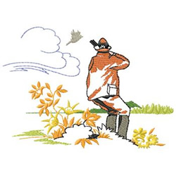 Hunting Embroidery Design | EmbroideryDesigns.com