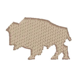 Buffalo Embroidery Design | EmbroideryDesigns.com