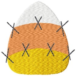Candy Corn Embroidery Design | EmbroideryDesigns.com